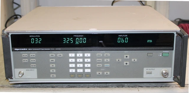 GIGATRONICS 6061A synthesizer signal generator EUR 17,50 - PicClick FR