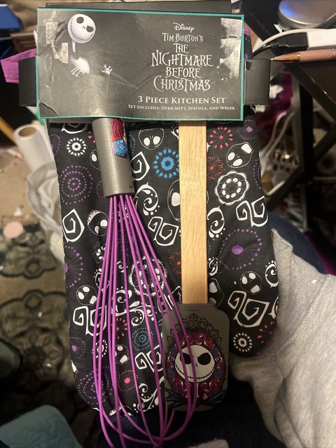 DISNEYS TIM BURTONS The Nightmare Before Christmas 3 Piece Kitchen Set ...