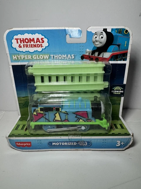 FISHER PRICE THOMAS Trackmaster Motorised Hyper Glow Thomas £24.99 ...