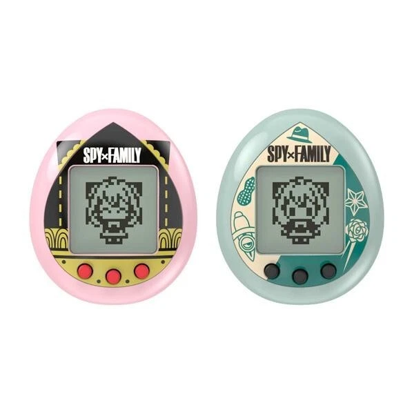 TAMAGOTCHI ANIME SPY X Family Anya Anyacchi Pink & Green Set of 2 ...