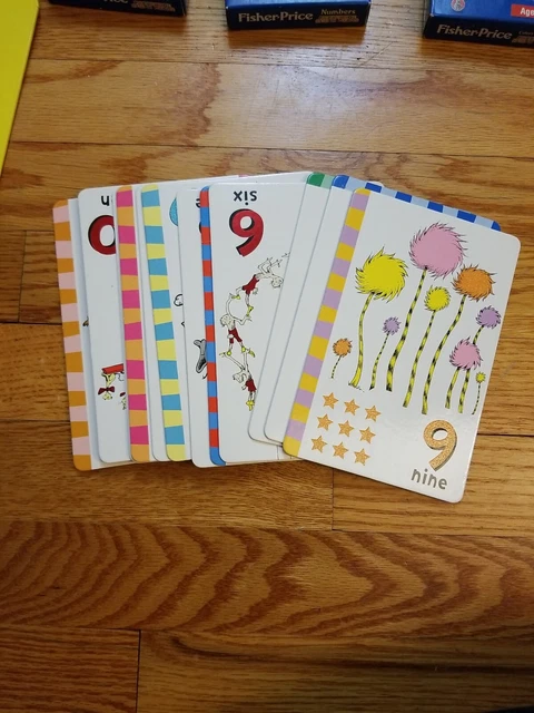 FLASH CARDS DR. Seuss Baby Einstein Fisher-price Colors Numbers ...