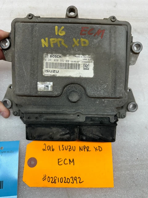 16 ISUZU NPR-XD Npr Nrr Nqr Electronic Control Module Ecm 4Hk1-Tc ...