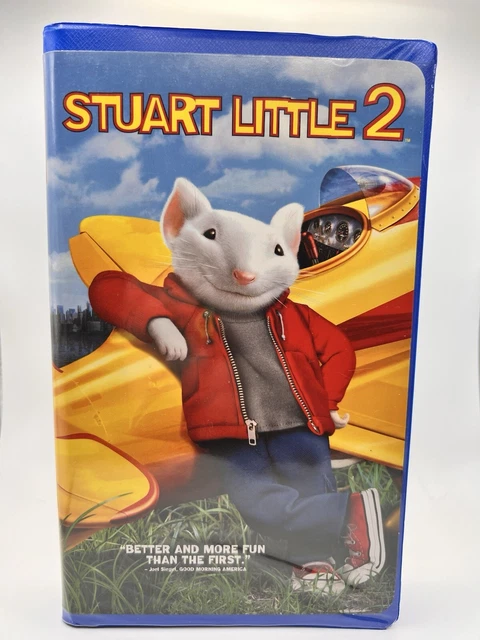 STUART LITTLE 2, VHS, 2002, Children Family Film, Animated Live Action ...