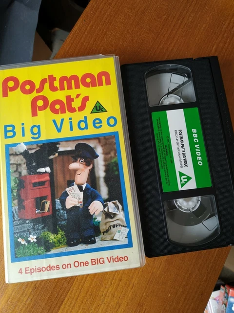 POSTMAN PAT’S BIG VIDEO - BBC VHS VIDEO - POSTMAN PAT - CBBC ...