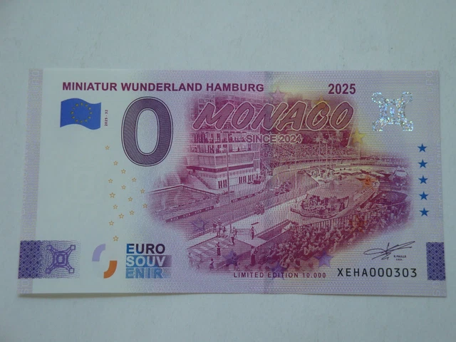 0 EURO SCHEIN "Miniatur Wunderland Hamburg 2025 " 2025-32, EUR 4,00 ...