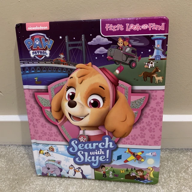 PAW PATROL SEARCH With Skye First Look and Find Board Book Count Shapes ...