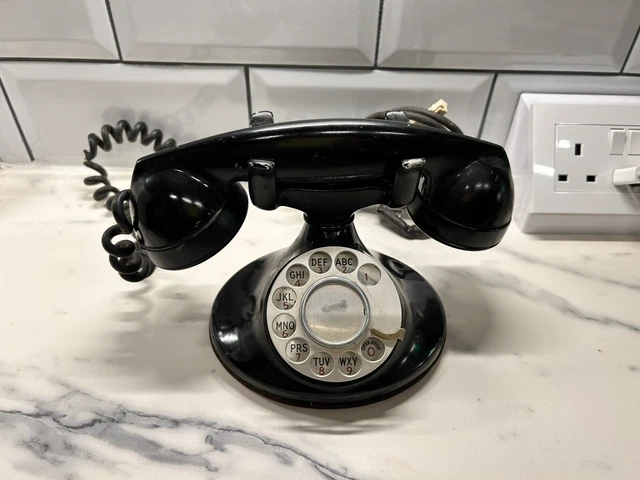 VINTAGE BELL SYSTEM Western Electric D1 202 Rotary Dial Desk Phone £78. ...