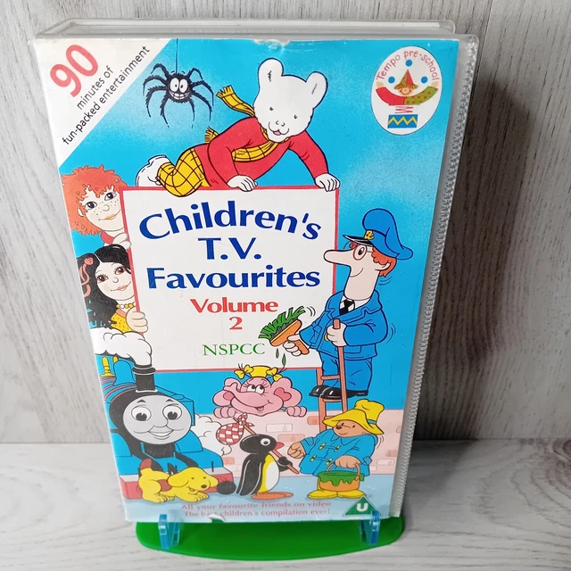 CHILDRENS T.V FAVOURITES Vol 2 Vhs Tape - Rare Retro Movie Kids Nspcc ...
