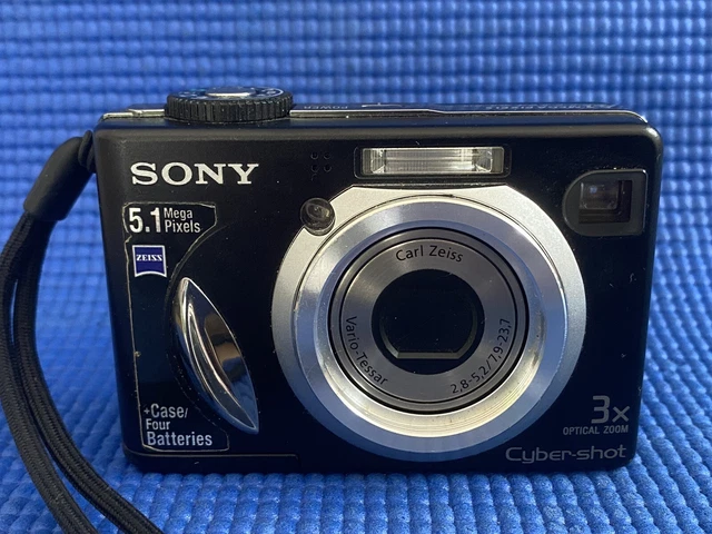 SONY CYBERSHOT DSC-W15 5.1MP Digital Camera 3X Optical Zoom SPARES & REPAIRS £9.99 - PicClick UK