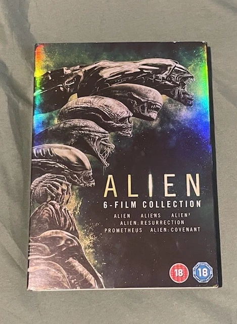 ALIEN: 6-FILM COLLECTION DVD (2017) Sigourney Weaver, Jeunet (DIR) cert ...