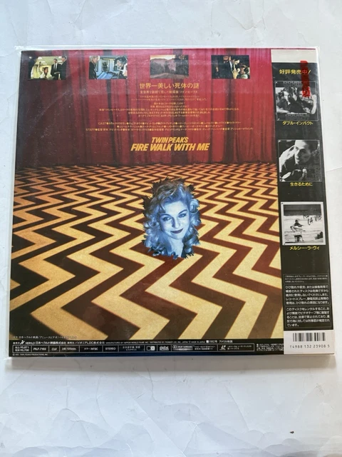 DAVID LYNCH TWIN Peaks Fire Walk With Me Laserdisc PILF-7192 Japan £45. ...