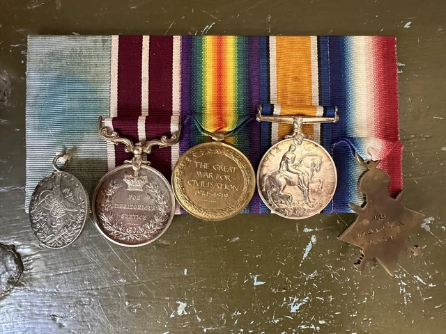 AIF WWI MEDALS incl ANZAC MSM First Day Lander CSM Sgt Major AJ Wilbow ...