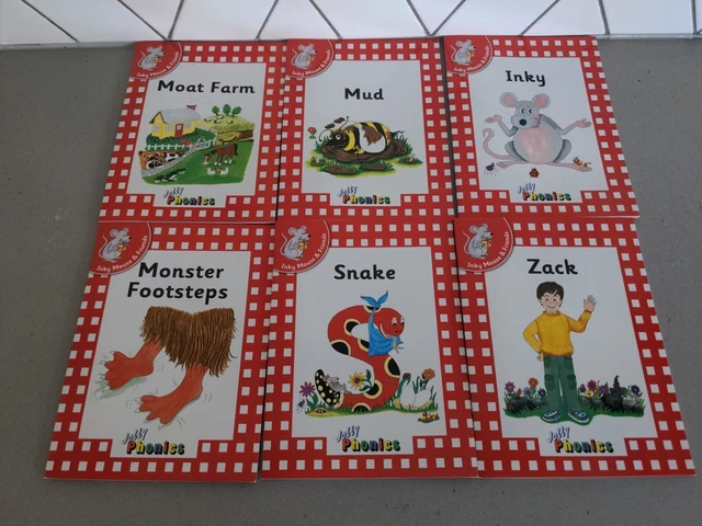 JOLLY PHONICS RED Level 1 Collection of 6 Books £7.50 - PicClick UK
