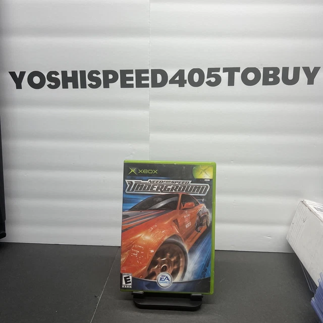 NEED FOR SPEED Underground (Microsoft Xbox, 2003) Complete Xbox Game ...
