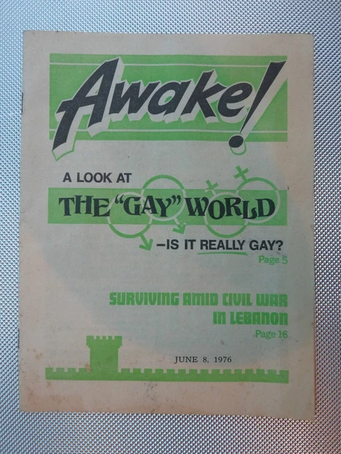 AWAKE! MAGAZINE - December 8 1978 - Security - Why So Elusive? EUR 1,69 ...