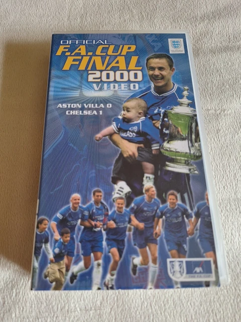 VHS VIDEO CHELSEA Football Club CFC FA CUP FINAL 2000 £7.58 - PicClick UK