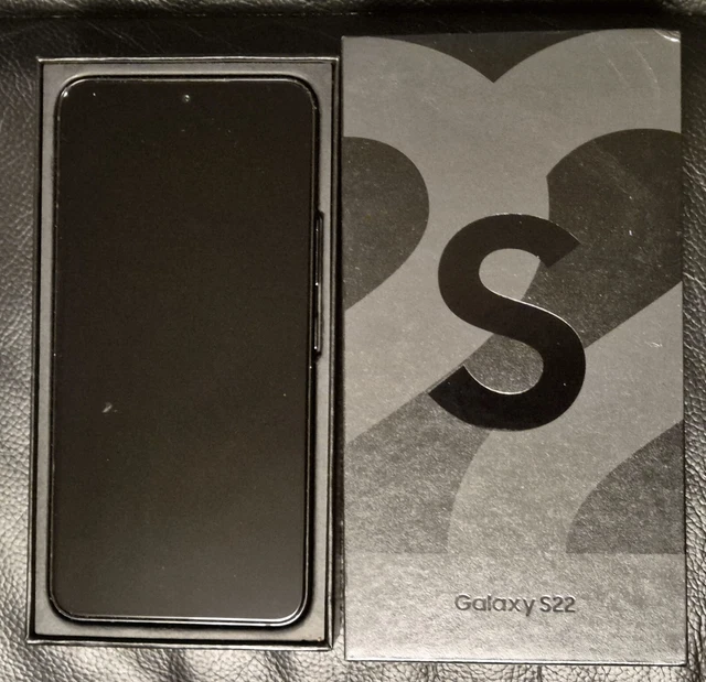 SAMSUNG GALAXY S22 SM-S901B/DS - 128 GB - nero fantasma (sbloccato) EUR ...