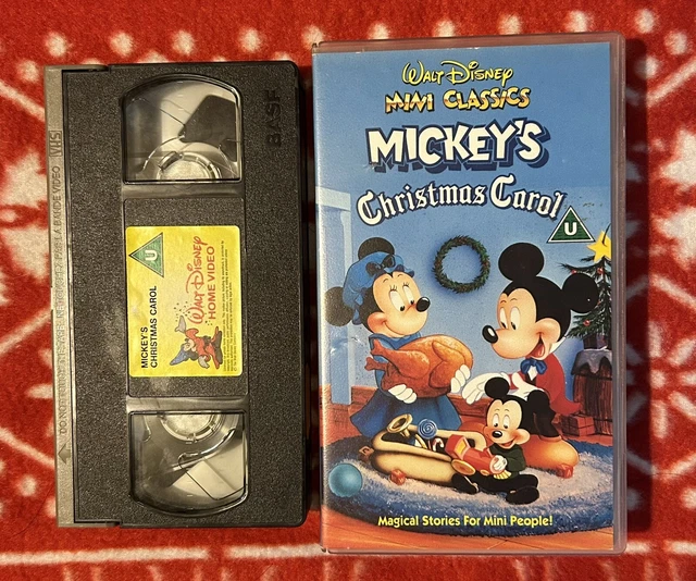 VHS DISNEY MICKEY’S Christmas Carol Mini Classics £3.65 - PicClick UK