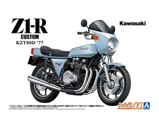 AOSHIMA 06396 1/12 Kawasaki KZ1000D Z1-R ’77 CUSTOM EUR 36,77 - PicClick DE