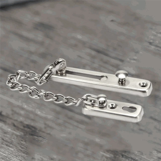 CHAIN DOOR GUARD Guard Security Chain Lockable Door Chain Door Security ...