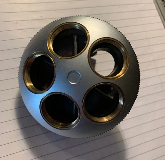 LEICA MICROSCOPE 5-POSITION Turret/Nose-piece for M25 Objectives £45.00 ...