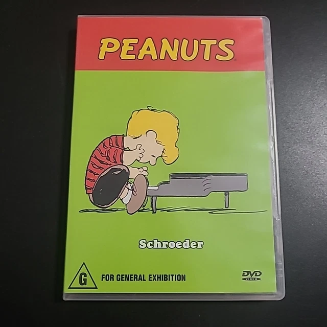 PEANUTS - SCHROEDER region 4 DVD (Snoopy / Charlie Brown animated kids ...
