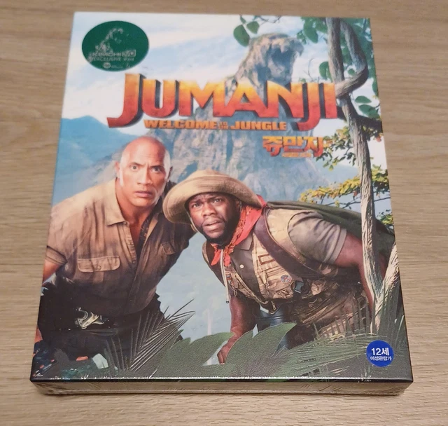 JUMANJI WELCOME TO The Jungle Steelbook Full Slip KimchiDVD KE#64 EUR ...
