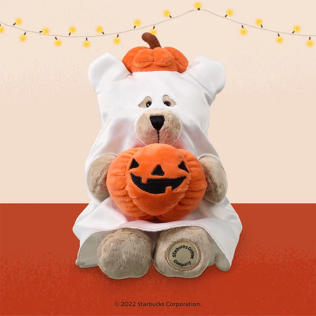 STARBUCKS | HALLOWEEN 2022 | Ghost Teddy Bear Bearista | NEW Cup Mug ...