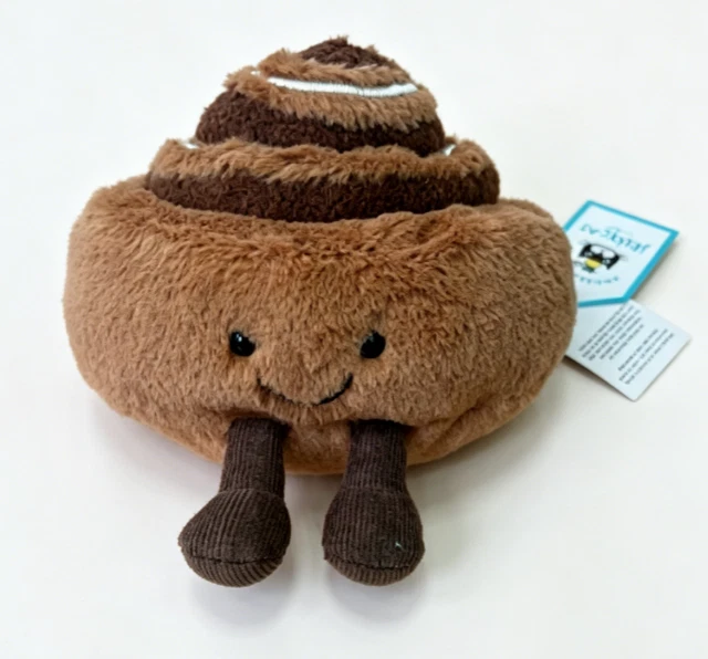 JELLYCAT 8CM CINNAMON Bun Plush BNWT Adorable Soft Toy New £21.49 ...