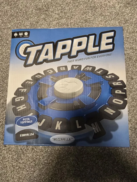 TAPPLE-LETTERS-WORD-GAME FAST-PACED FAMILY Board Game Learning Game all ...