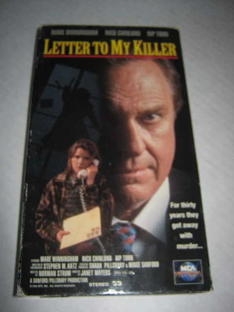 LETTER TO MY Killer Mare Winningham Rare Vhs £37.60 - PicClick UK