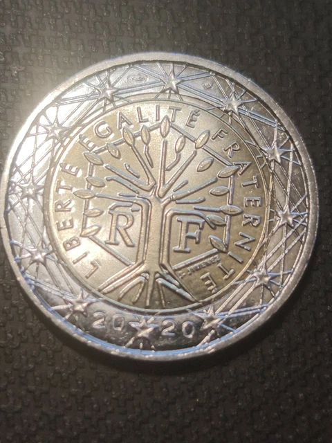 PIÈCE DE MONNAIE FRANCE : 2 EUROS 2020 : Arbre De Vie - Tranche type A EUR 3,00 - PicClick FR