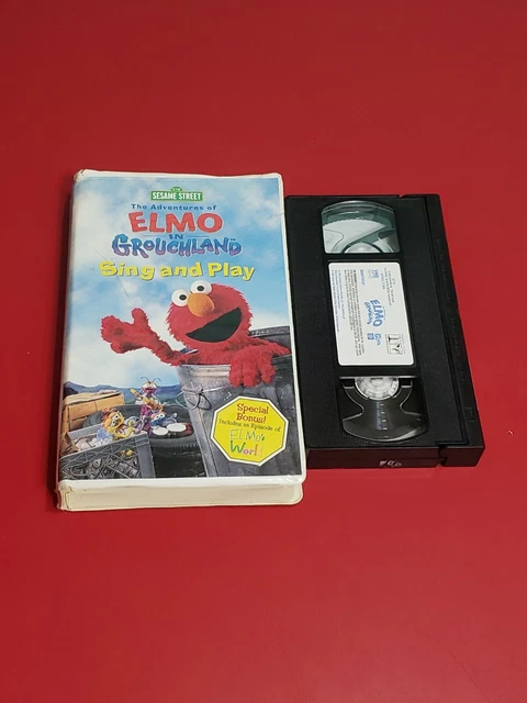 SESAME STREET THE Adventures of Elmo in Grouchland Sing & Play VHS 1999 ... SESAME STREET THE Adventures of Elmo in Grouchland Sing & Play VHS 1999 ...
