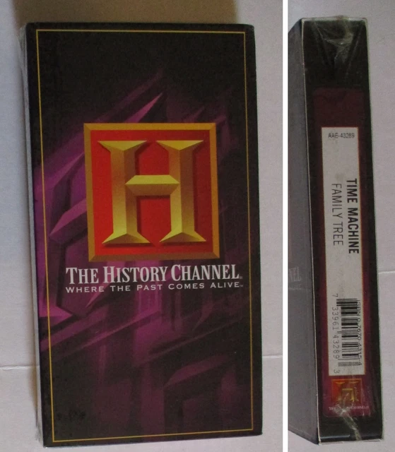 THE HISTORY CHANNEL Time Machine Family Tree VHS Tape NEW SEALED 2001 ...