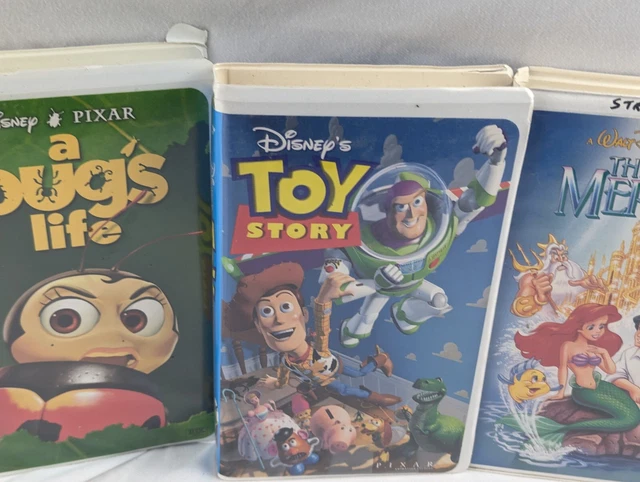 DISNEY CARTOON MOVIES Clamshell VHS Lot Of of 4 Toy Story, Homeward ...