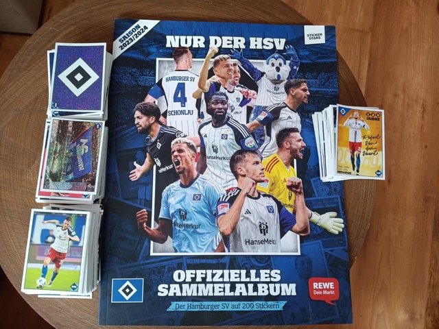 HSV REWE SAMELALBUM/LEERALBUM "NUR DER HSV" + Sticker EUR 38,00 ...
