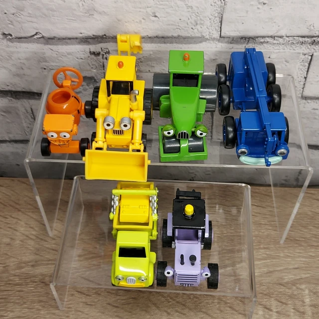 BOB THE BUILDER Diecast Metal Figure Bundle Racing Champions Skip Roley ...