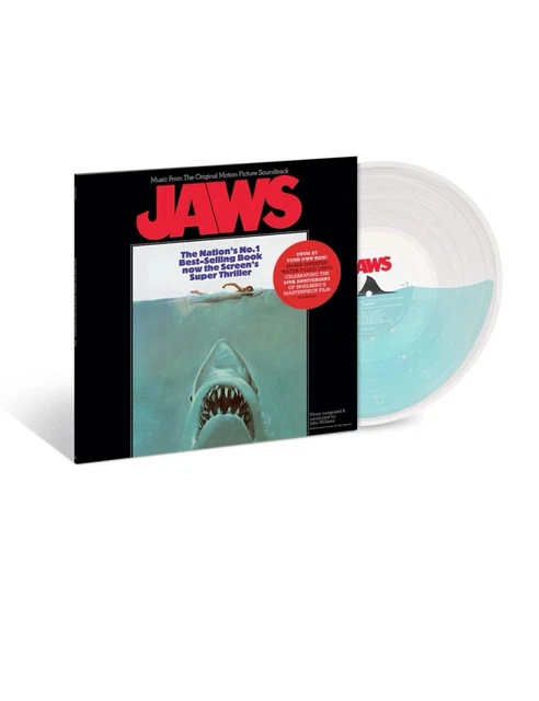 JAWS - OST (50th Anniversary Shark Infested Water Liquid Filled Vinyl ...