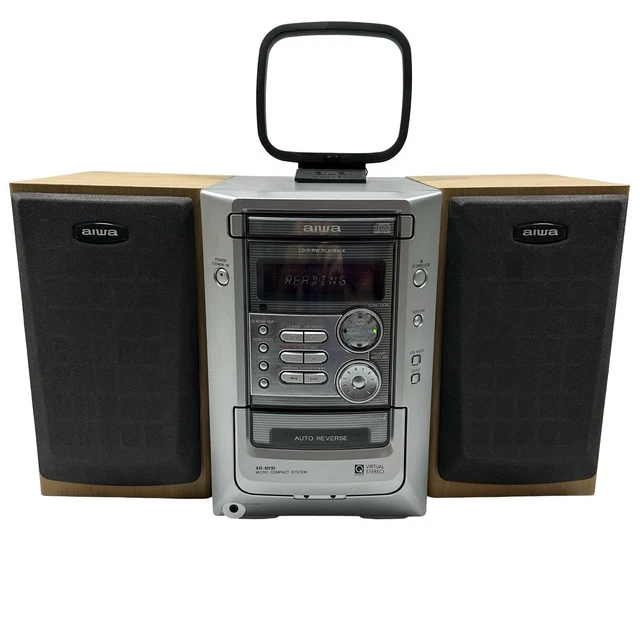 AIWA XR-M191 CD, FM/AM, TAPE, Compact System Micro Hifi £69.99 ...