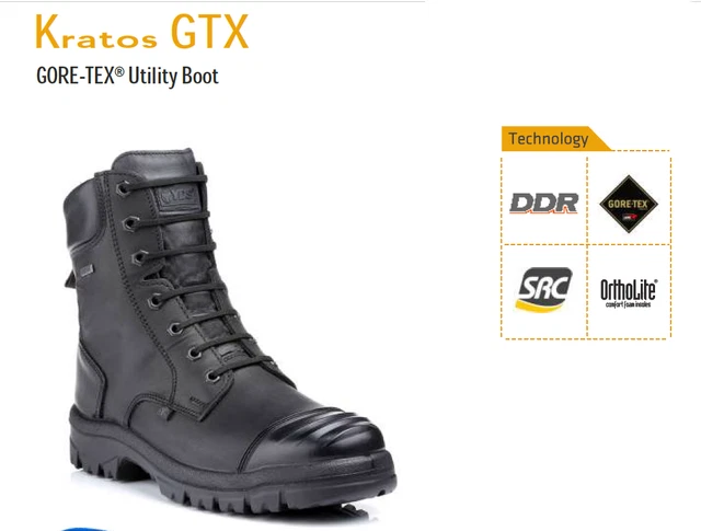 GOLIATH / YDS Gore-Tex Waterproof Safety Boots - Steel Toe & Midsole ...