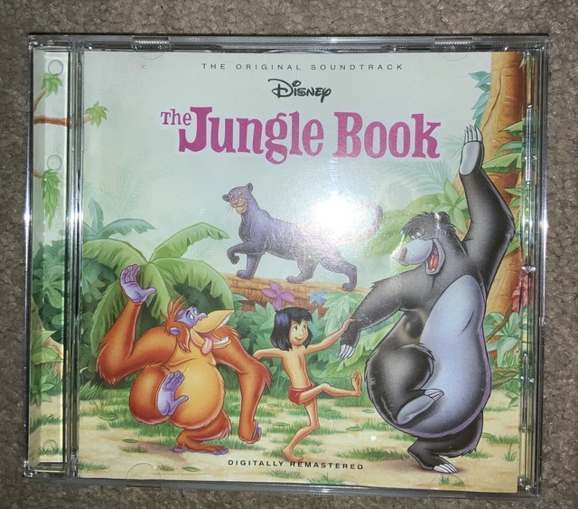 WALT DISNEY THE Jungle Book CD Soundtrack Digitally Remastered ...