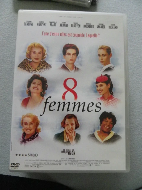 DVD 8 FEMMES Catherine Deneuve , Emmanuelle Beart , Danielle Darrieux ...