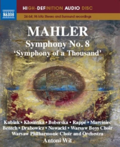 GUSTAV MAHLER MAHLER: Symphony No. 8, 'Symphony of a Thousand' (Blu-ray ...