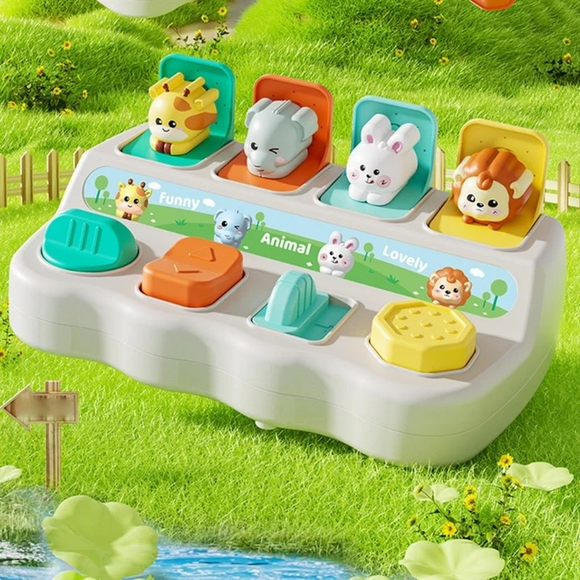 CARTOON SENSORY TOY Multifunctional Board Game Hands on Learning Tool ...