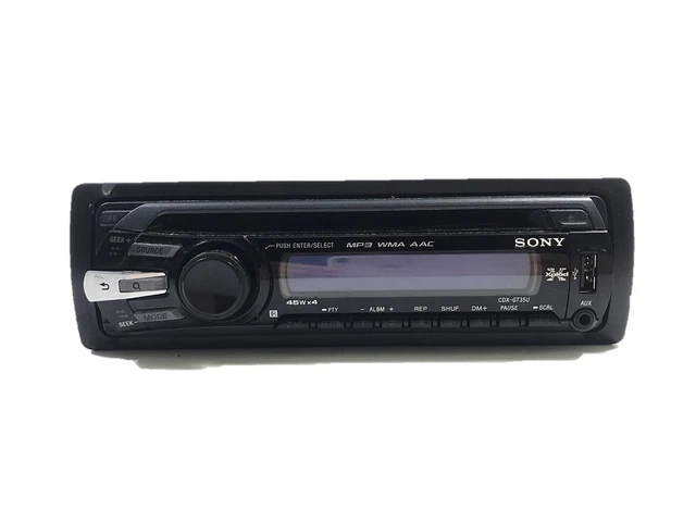 RADIO AUTORADIO SONY CDX-GT35U CD USB Aux EUR 73,06 - PicClick FR