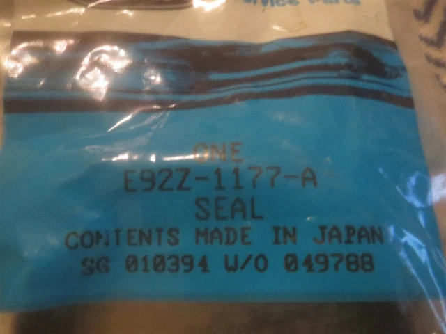 NOS FORD E92Z-1177-A Seal New Genuine Ford EUR 6,53 - PicClick FR
