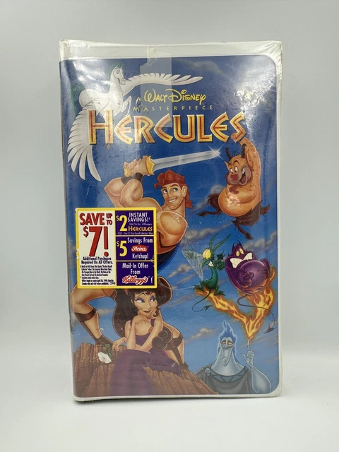 HERCULES VHS 1998 A Walt Disney Masterpiece Clamshell Brand New SEALED ...