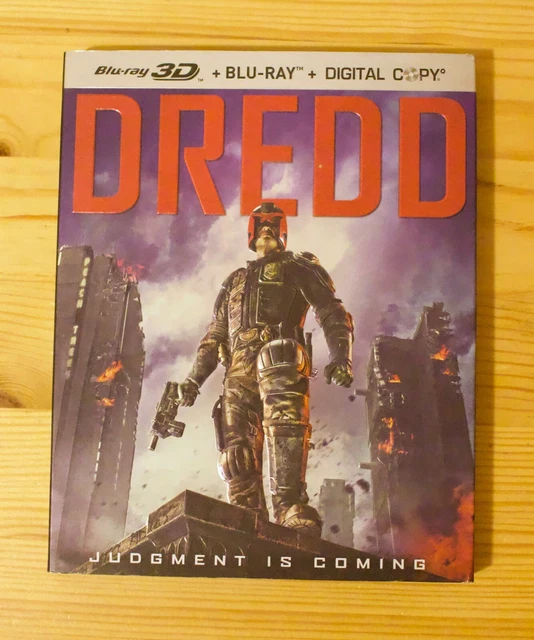DREDD 3D + Blu-ray Karl Urban Lena Headey w/Slipcover £7.19 - PicClick UK