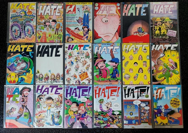 COMIX BUNDLE UNDERGROUND Collectable Job Lot Fantagraphics Peter Bagge ...