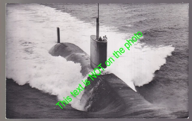 BRITISH ROYAL NAVY Submarine HMS Swiftsure S126 - Old Real Photo £5.43 ...